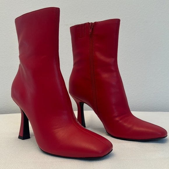 Open Edit | Shoes | Hesper Dress Bootie Red Salsa Very Rare | Poshmark